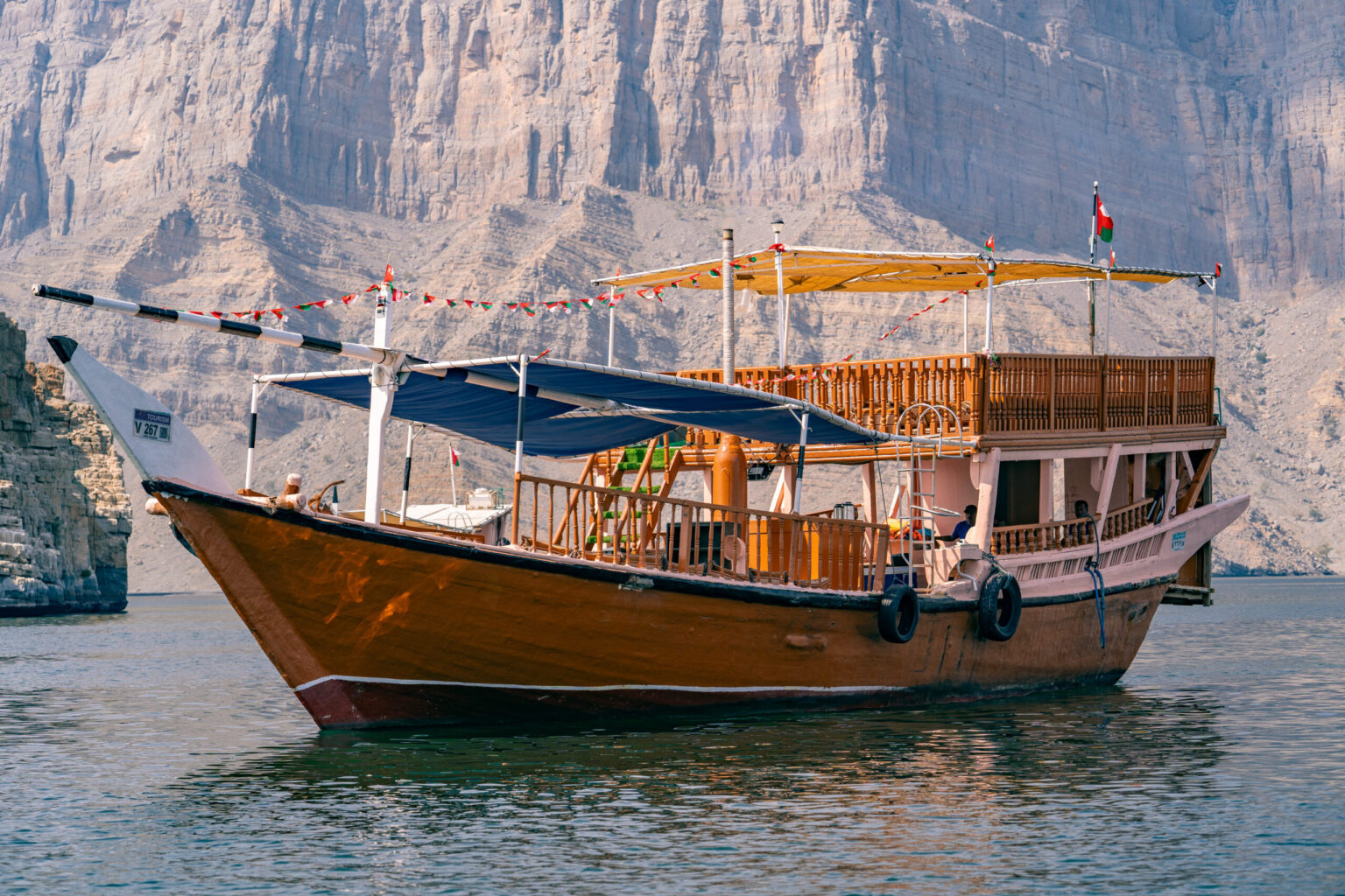 Explore the Charismatic Musandam Fjords with a Scenic Dhow Cruise from ...
